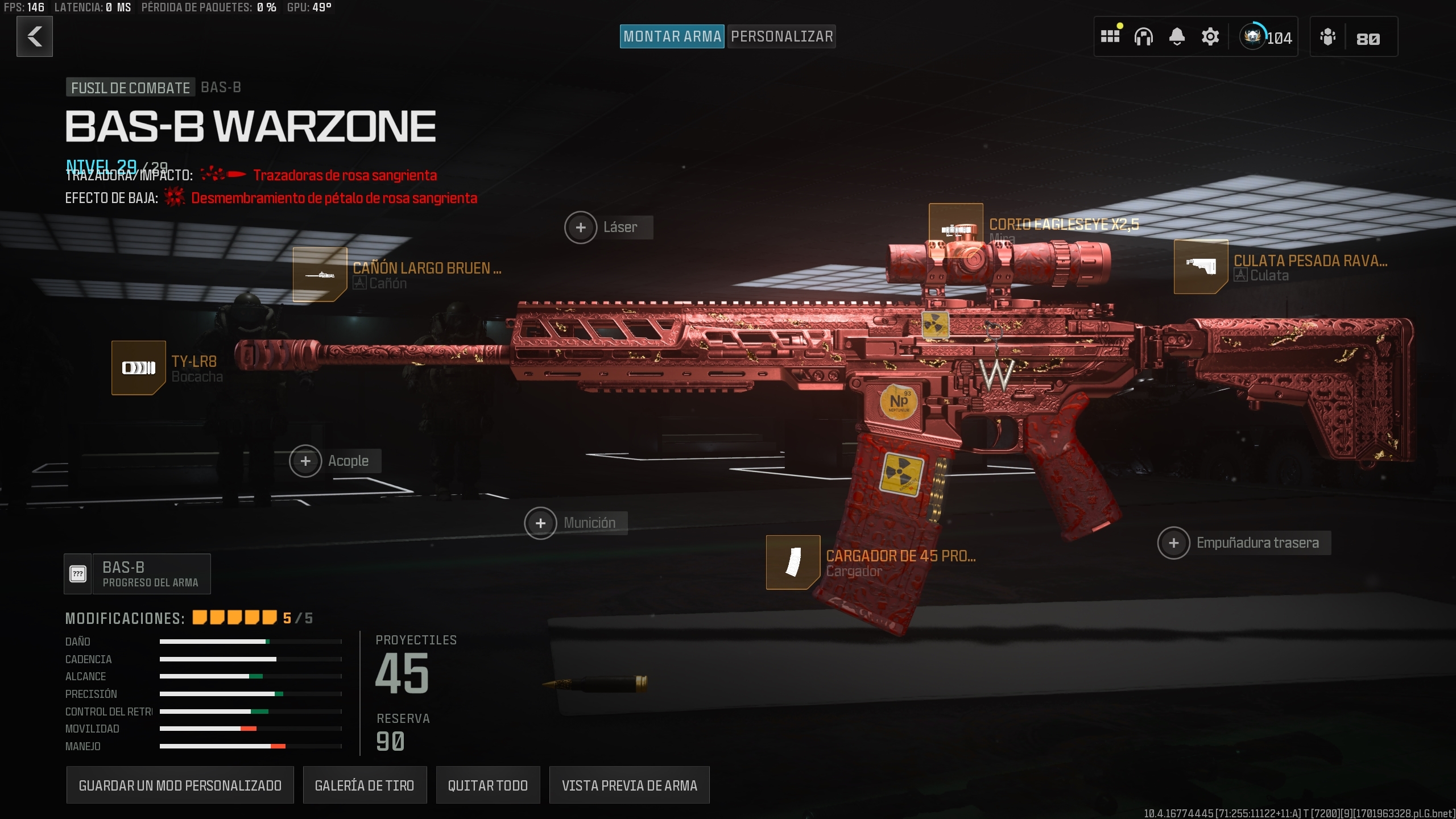 BAS-B (BASB) mejor clase para Warzone 3