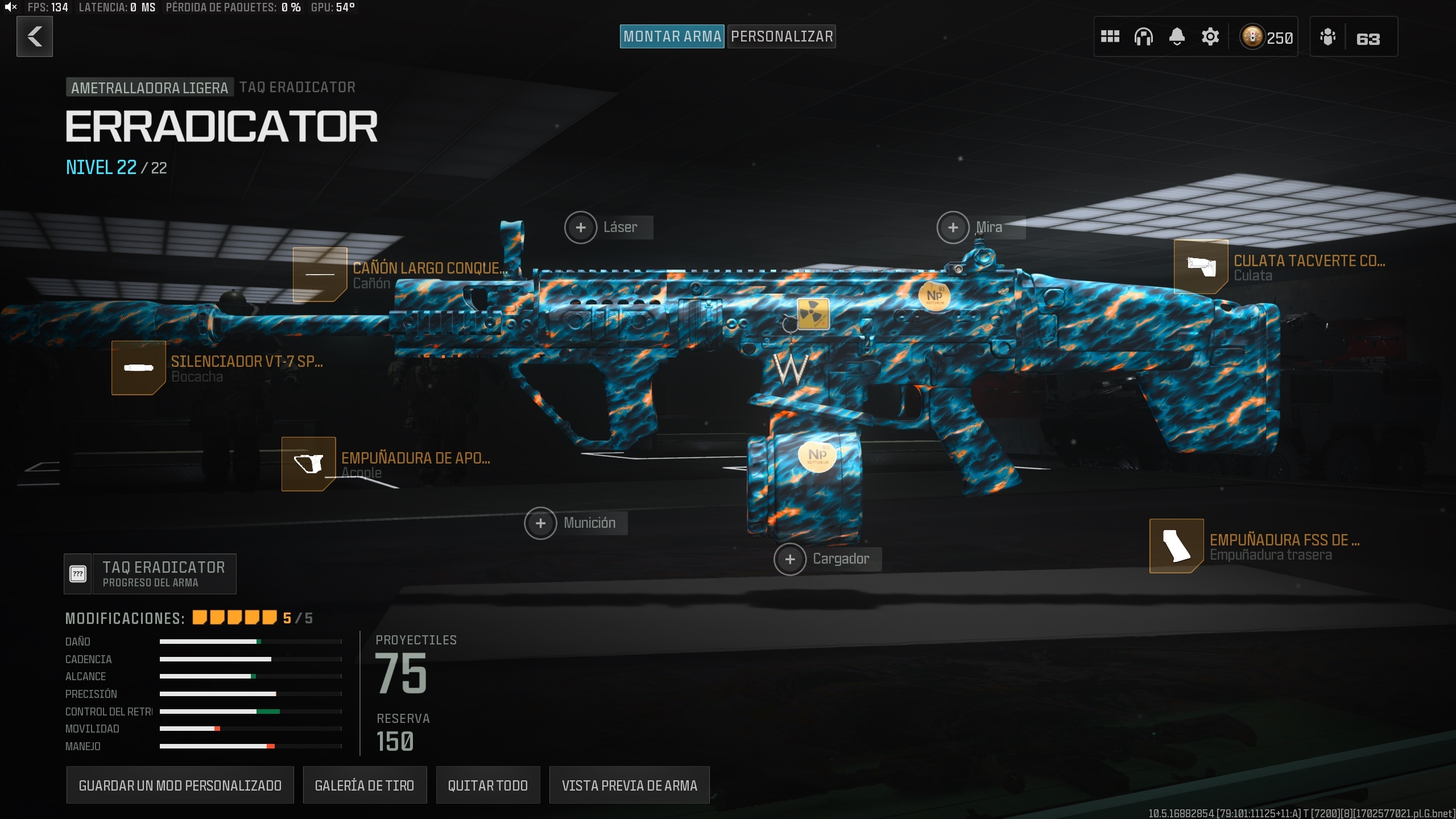 TAQ ERADICATOR mejor clase para Warzone 3