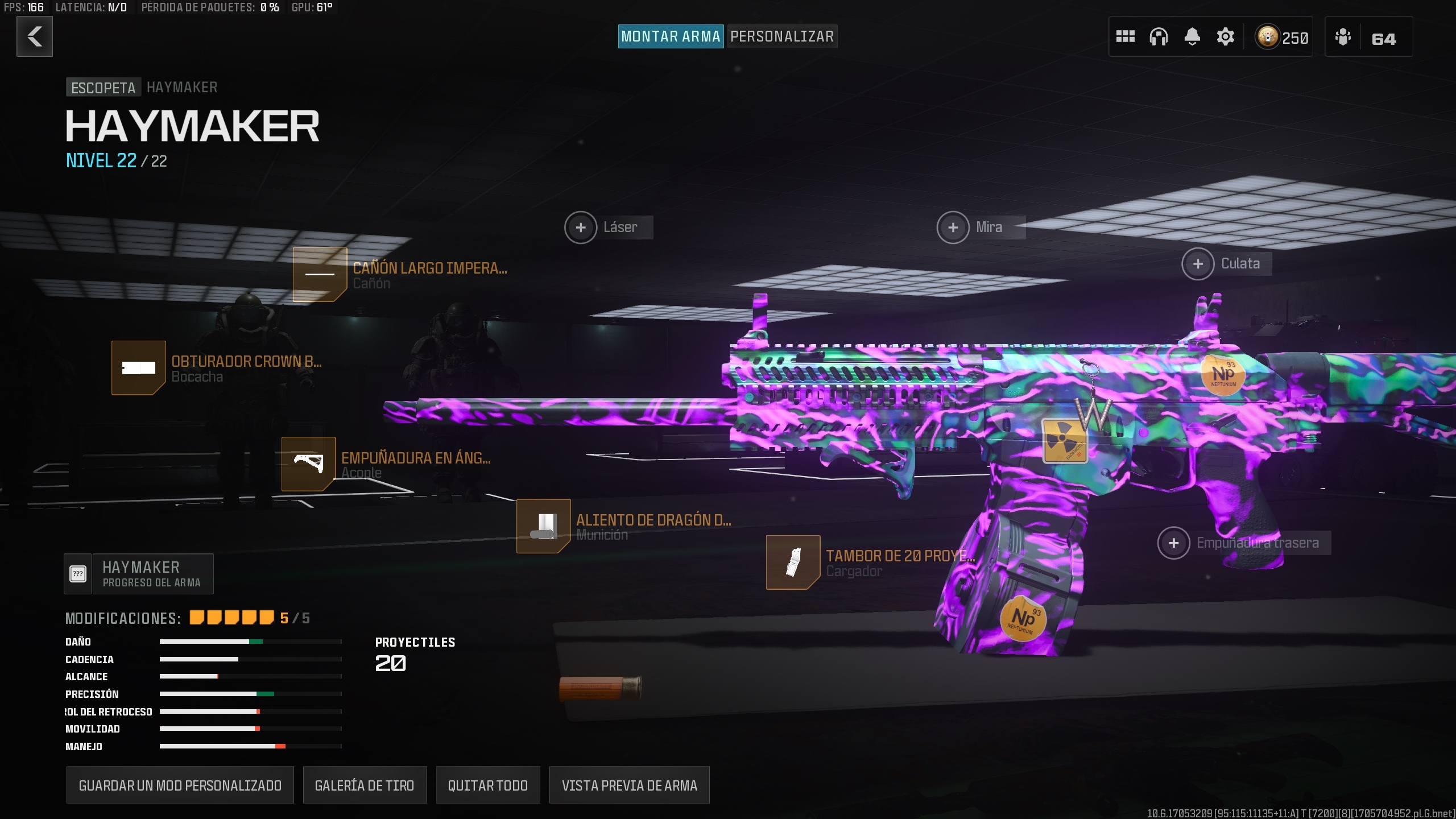 HAYMAKER mejor clase para Warzone 3