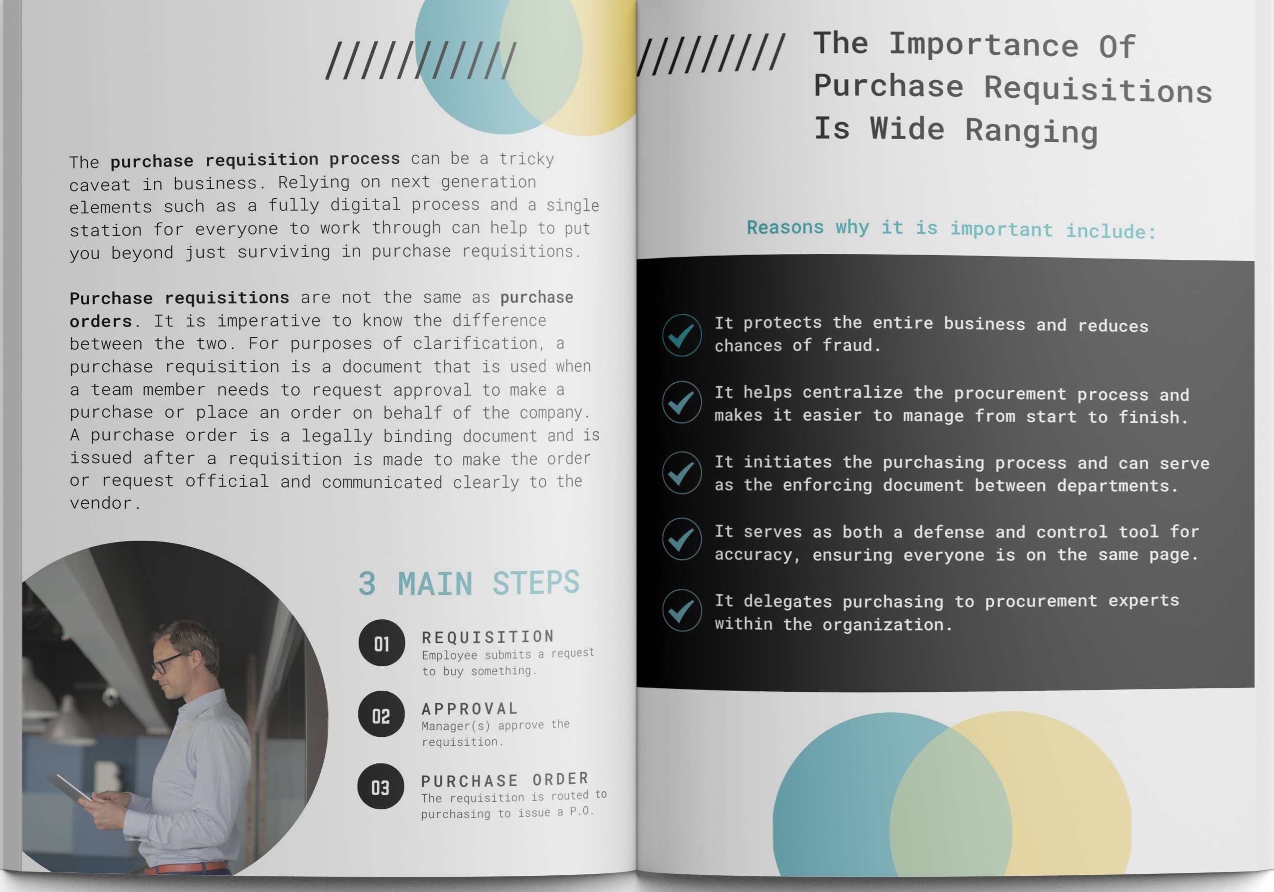 Purchase Requisition Process Flowchart Free Download - Tradogram