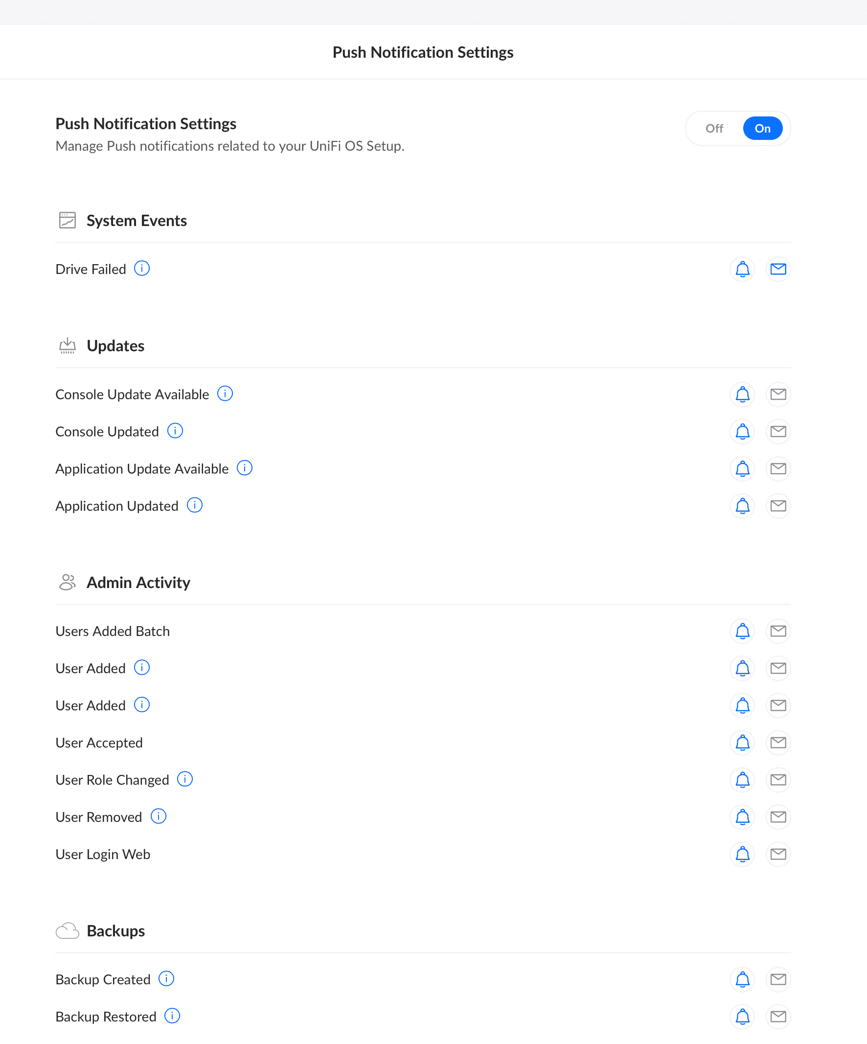 Ubiquiti redesigns the landing page for UniFi OS Consoles