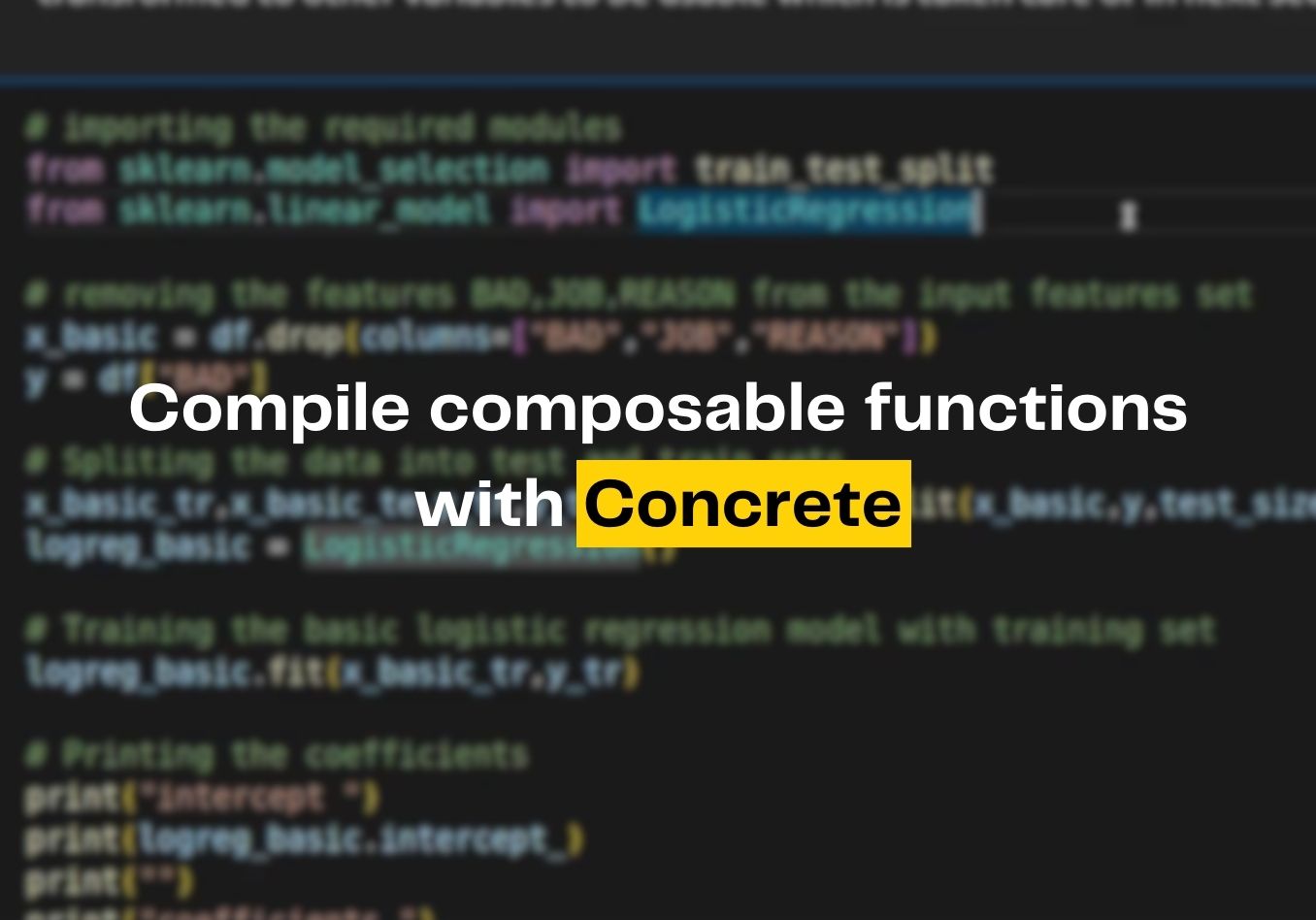 [Video tutorial] Compile Composable Functions with Concrete