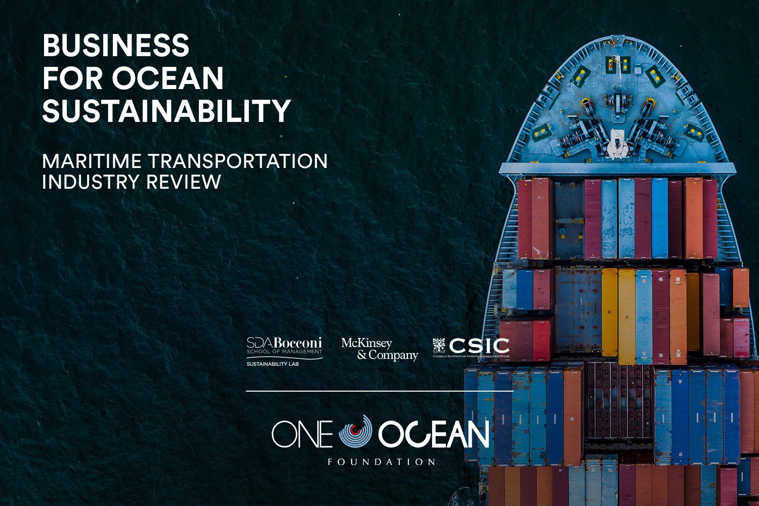 The impact of maritime transportation on the ocean: analysis and ...