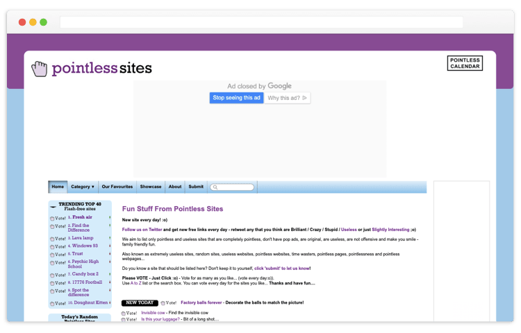 20+ Weird Websites and Web Apps [2024]