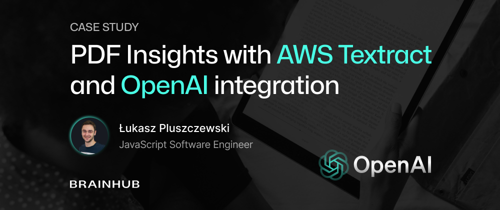 PDF Insights with AWS Textract and OpenAI integration