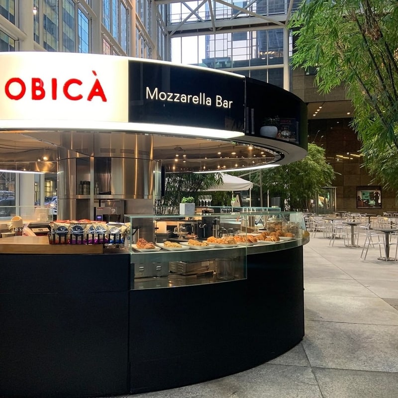 Obicà Mozzarella Bar - Italian Restaurant and Pizzeria in Via Cusani, Milan