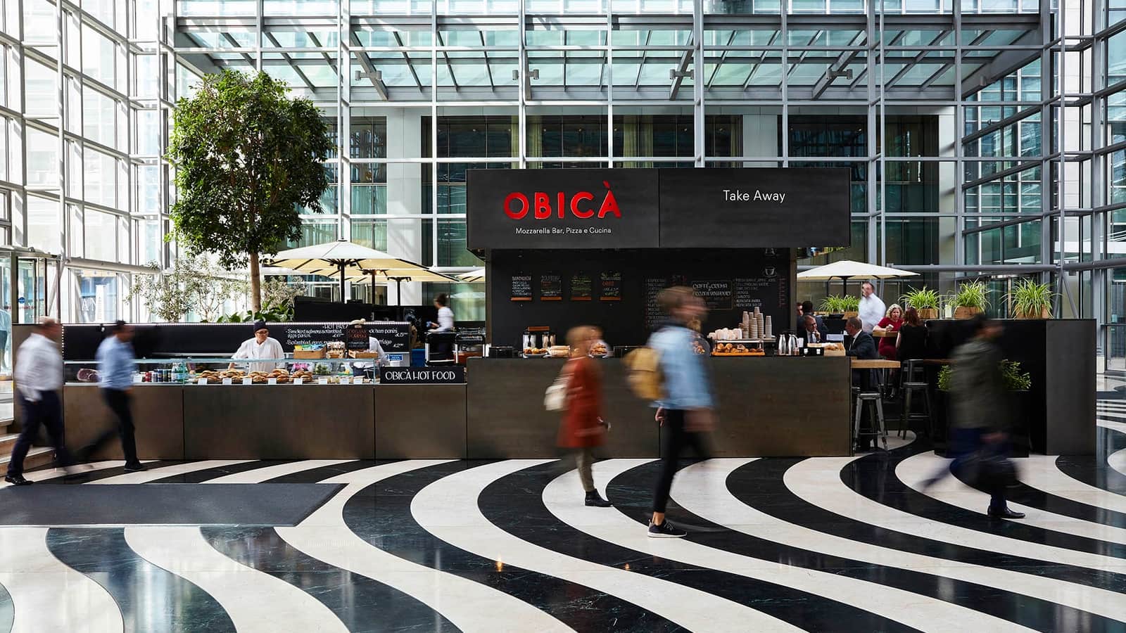 Obicà Mozzarella Bar - Italian Restaurant and Pizzeria in Canary Wharf ...