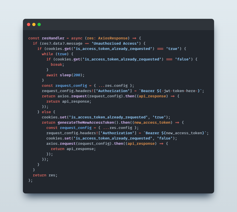 How To Use Axios Interceptors To Refresh Your Api Token