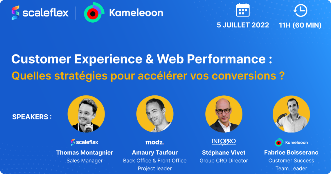 Scaleflex's Partner - Kameleoon
