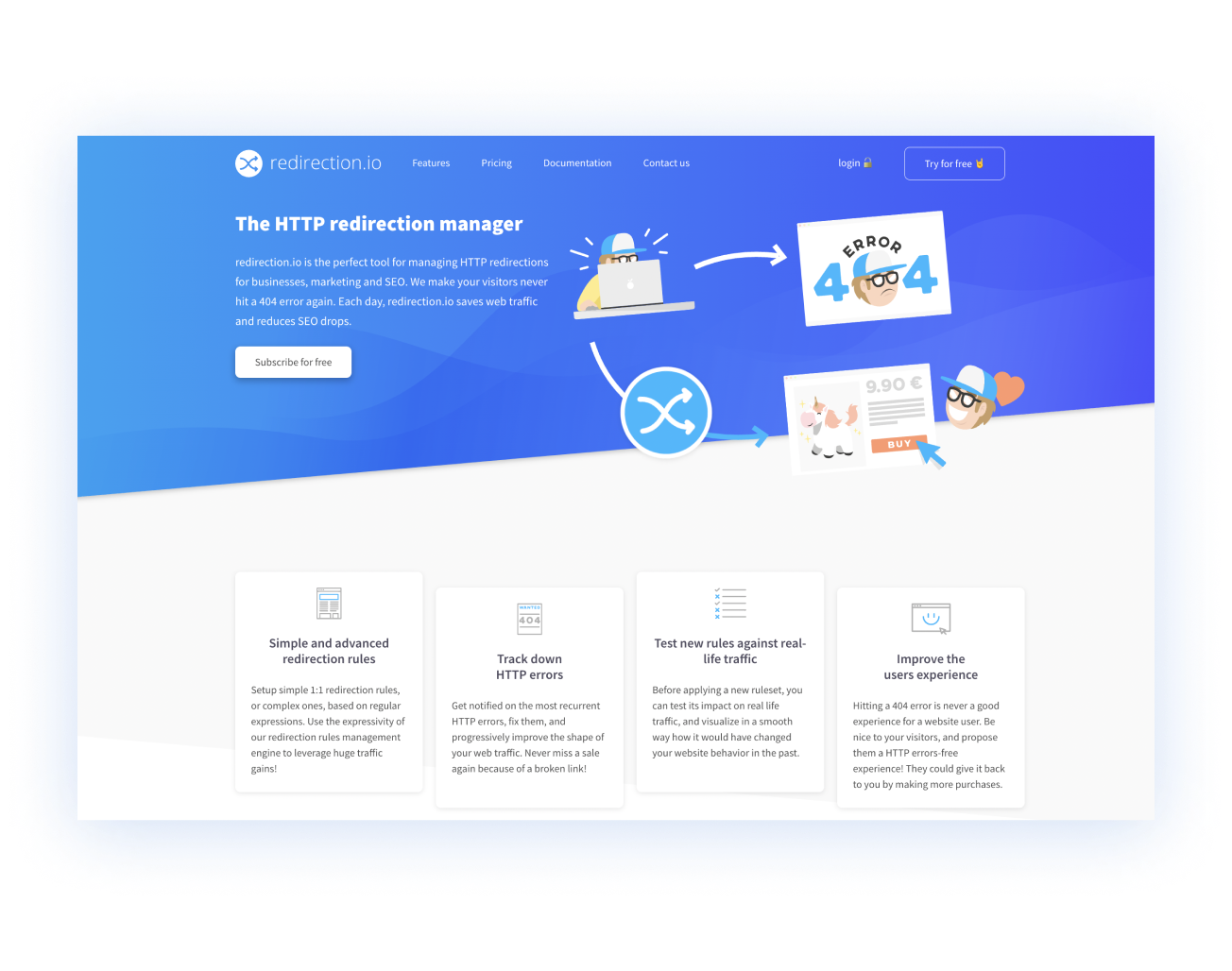 Scaleflex's partner - redirection.io