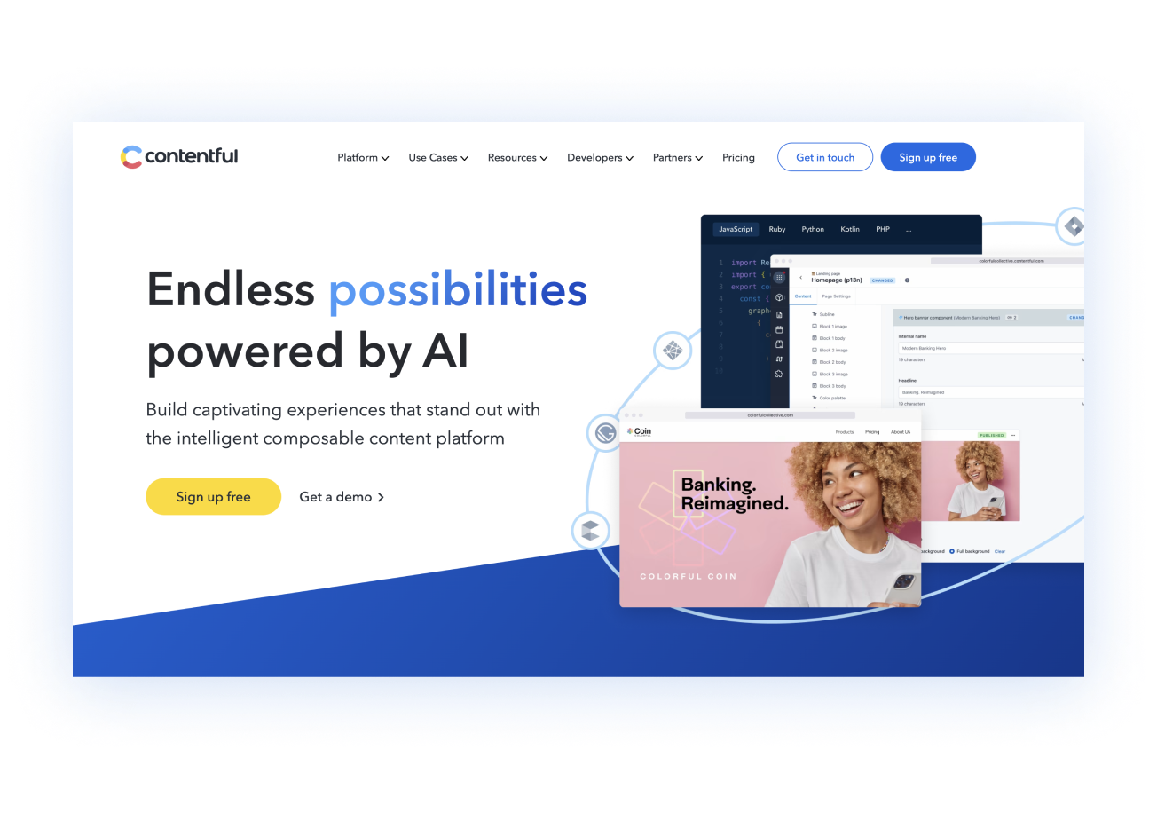 Scaleflex's Partner - Contentful