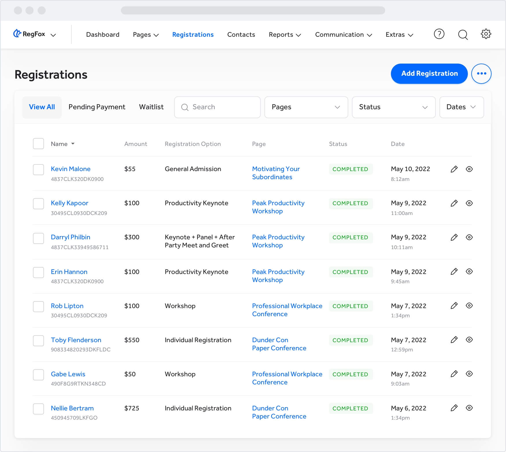 Easy Attendee Management and Registration for Events