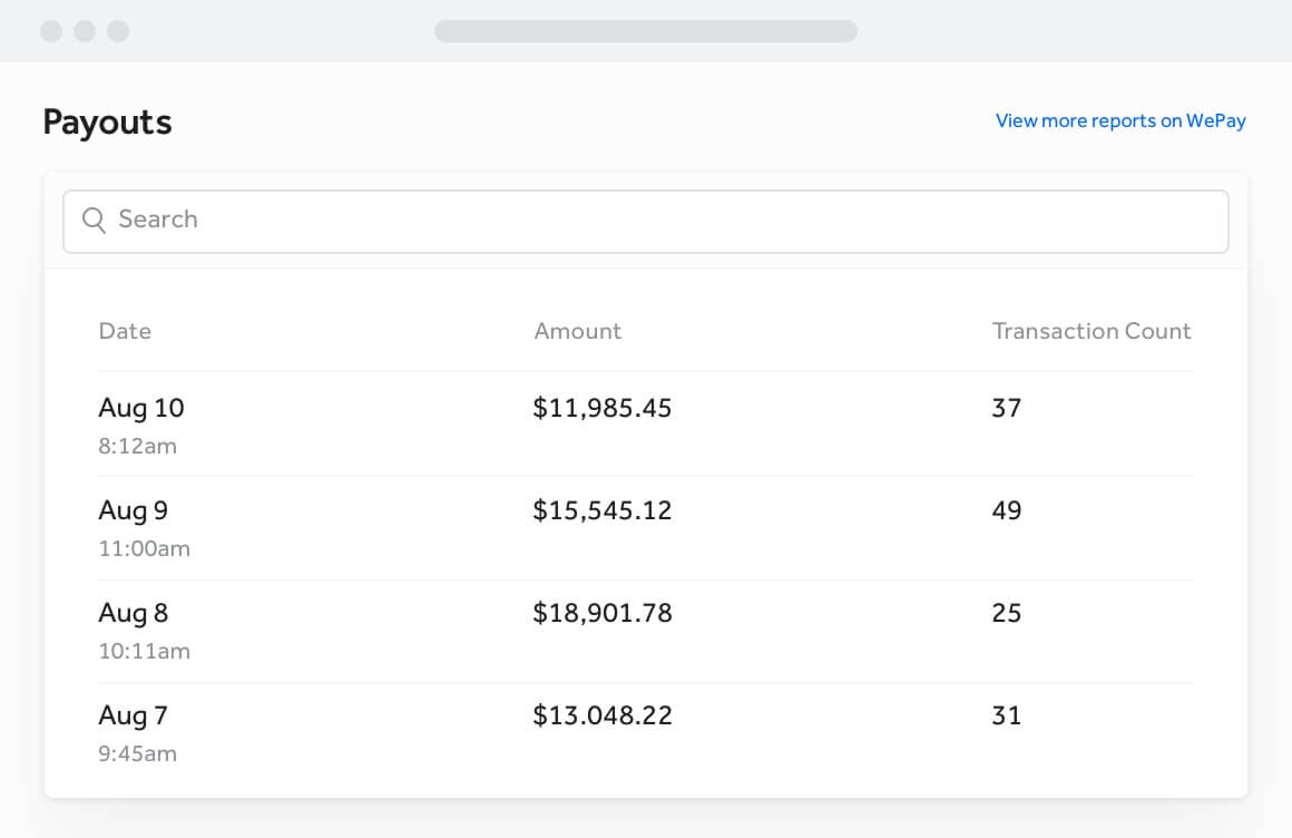Get Daily Payouts From Event Registration Sales