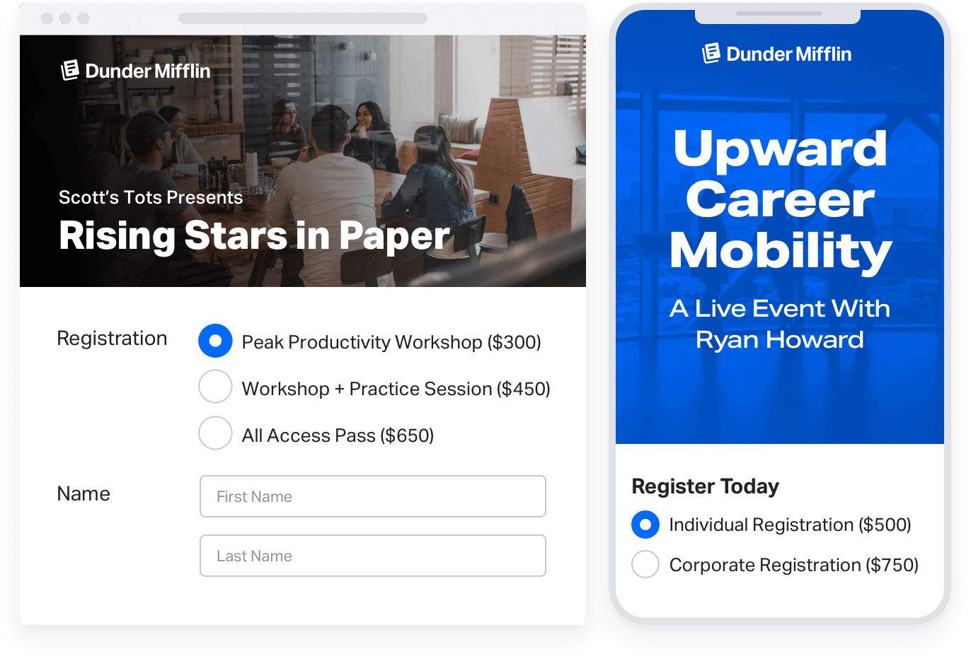 Free Event Registration Page Builder by RegFox