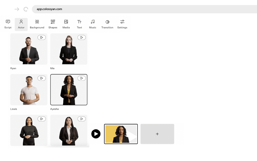 Use AI to Convert Text to Video with Colossyan Creator