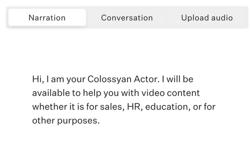 Use AI to Convert Text to Video with Colossyan Creator