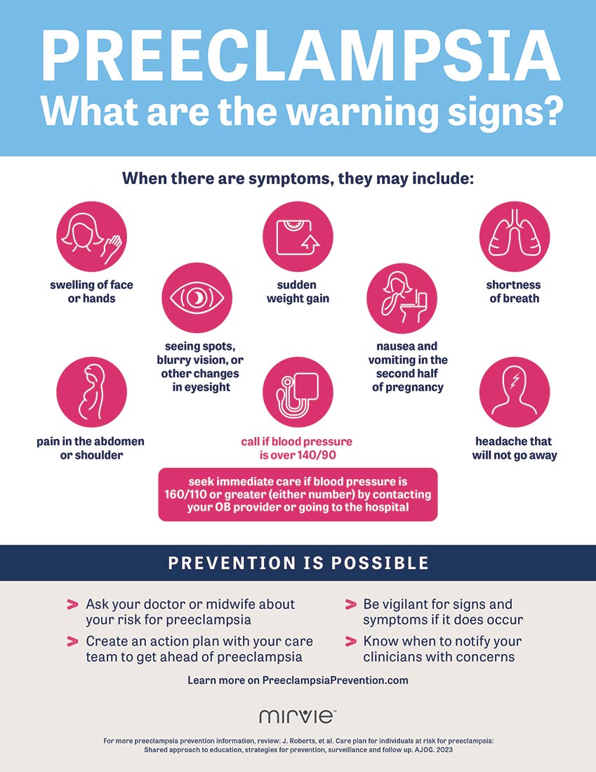 Preeclampsia prevention is possible.