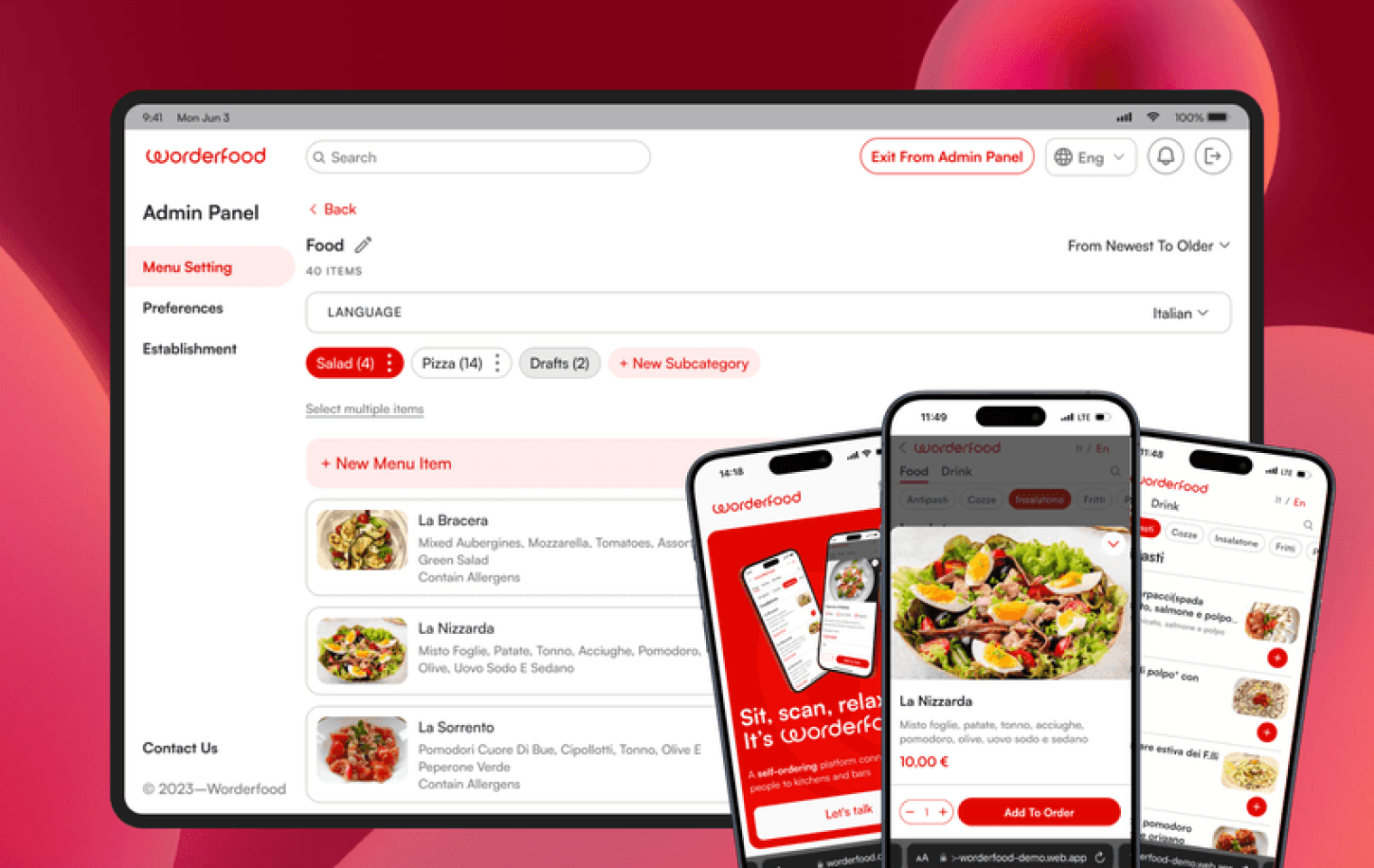 Developing a Restaurant App