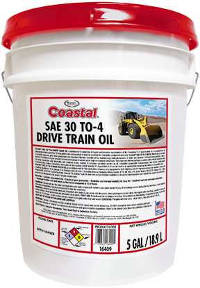 Coastal SAE 30 TO-4 Drive Train Oil