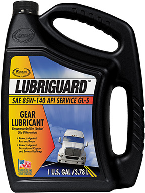 Warren Oil - LUBRIGUARD GL-5 Limited Slip 85W-140 Gear Lubricant