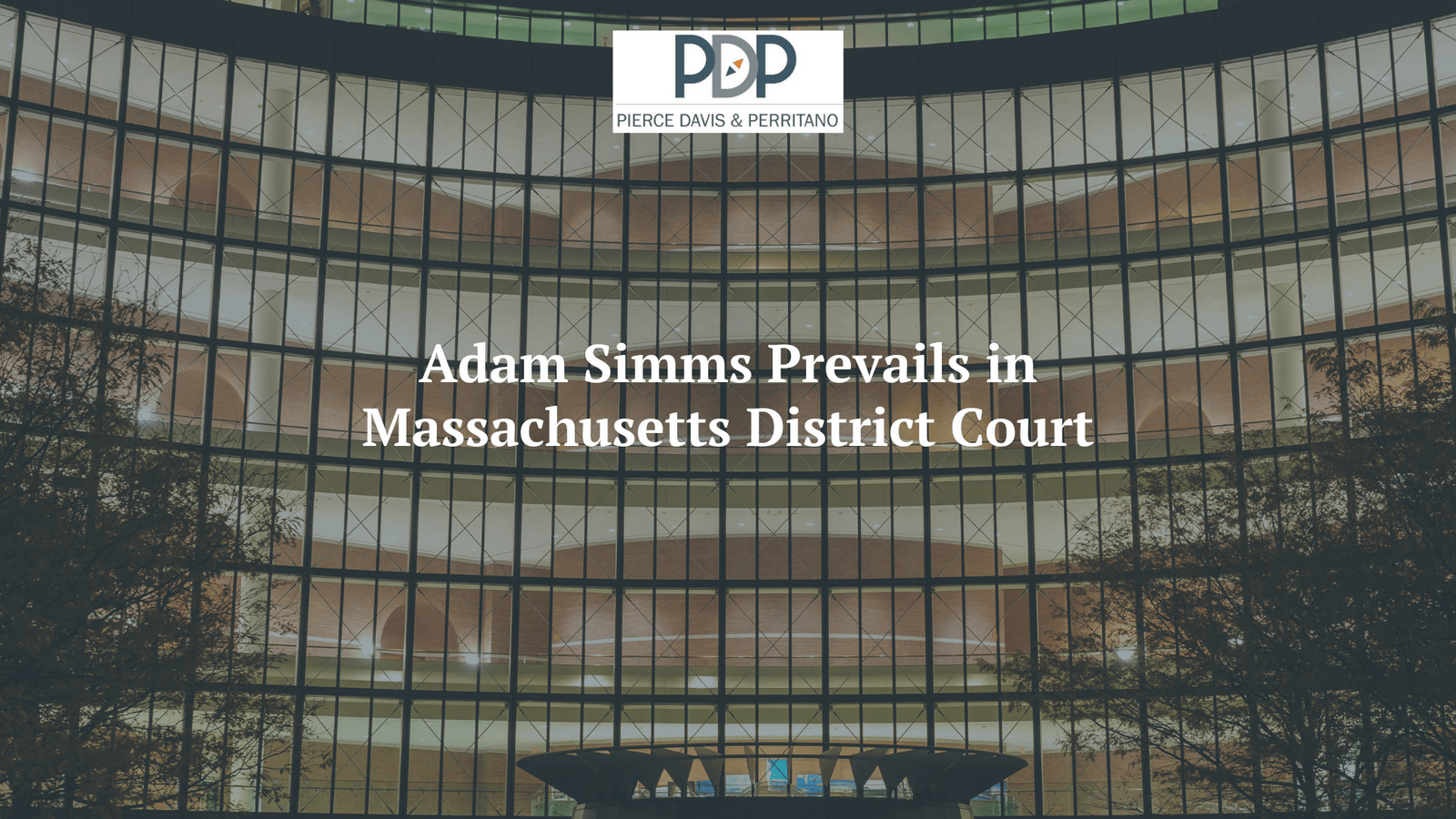 Partner Adam Simms Prevails on Issue of First Impression in ...