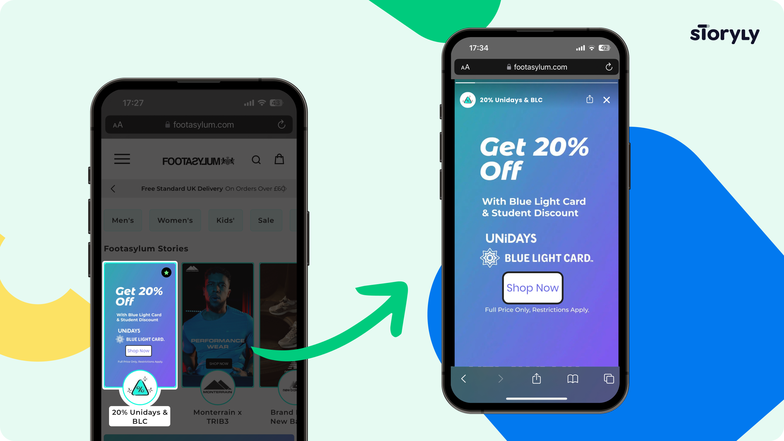 Footasylum Opens Shoppertainment Channel with Storyly Stories?