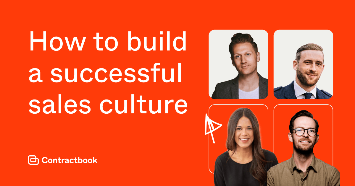 How to build a Successful Sales Culture | Contractbook | Contractbook