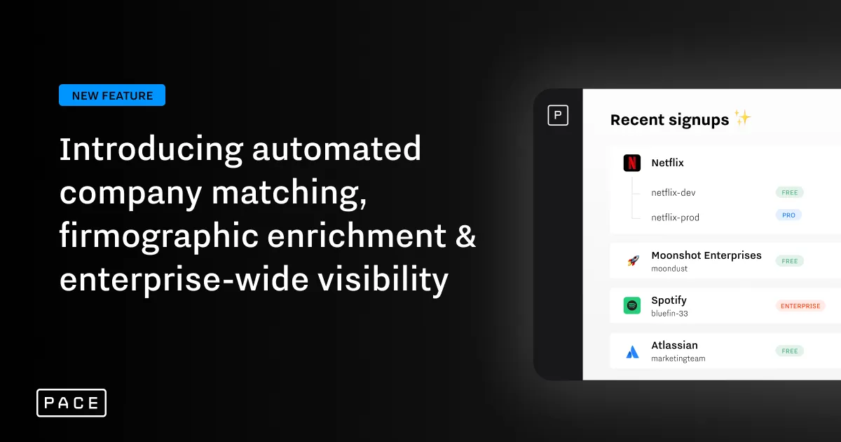 New in Pace: Automated company matching and enrichment | Pace