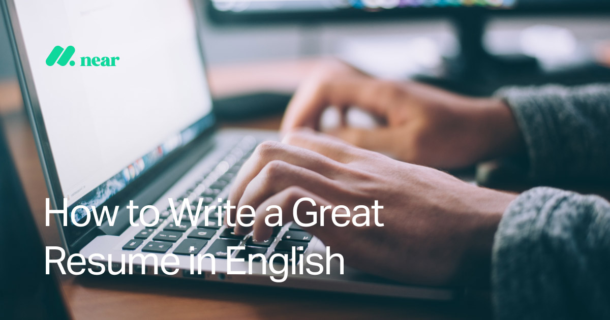 Write Resume in English: How To Write a Great Resume
