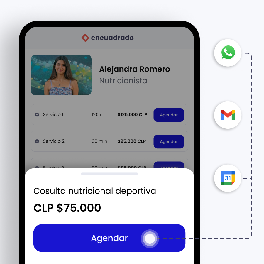 Recordatorios Automáticos para Clientes y Pacientes | Encuadrado