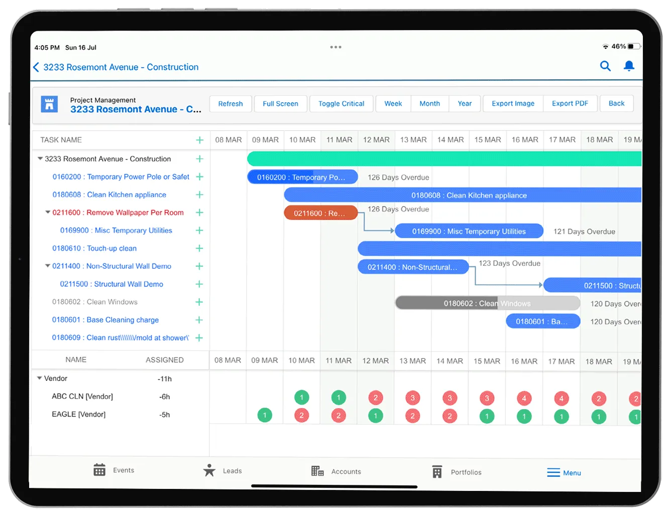 Construction Project Management Software | REDA ONE