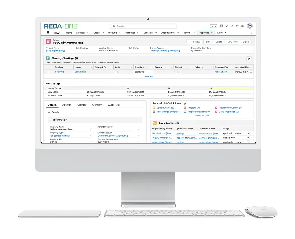 Open api property management software | Integration | REDA One