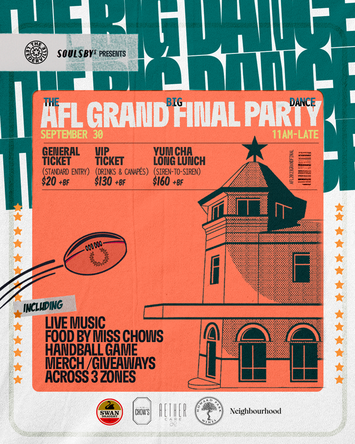 The Leederville Hotel: ‍THE BIG DANCE AFL Grand Final Party • 742 ...