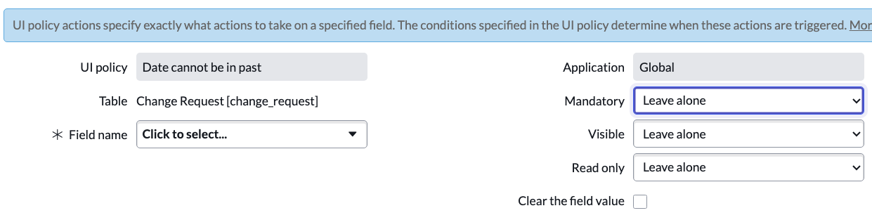 What Is A Ui Policy In Servicenow Snowycode 