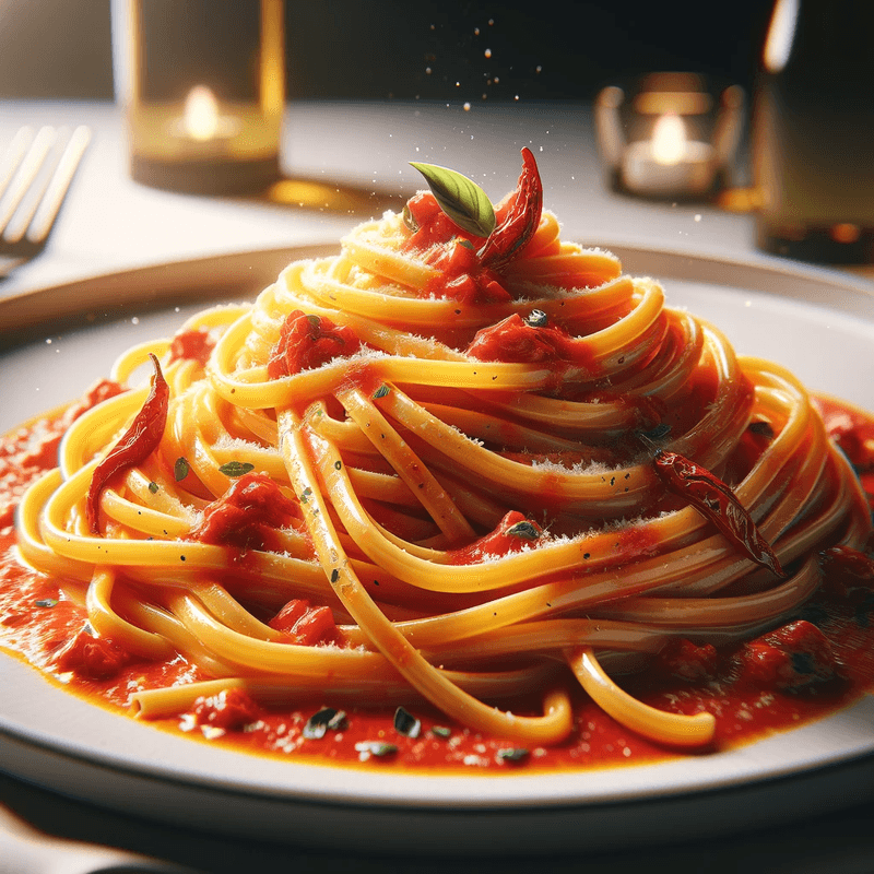 Linguine and red pepper sauce recipe | Kidney Ally