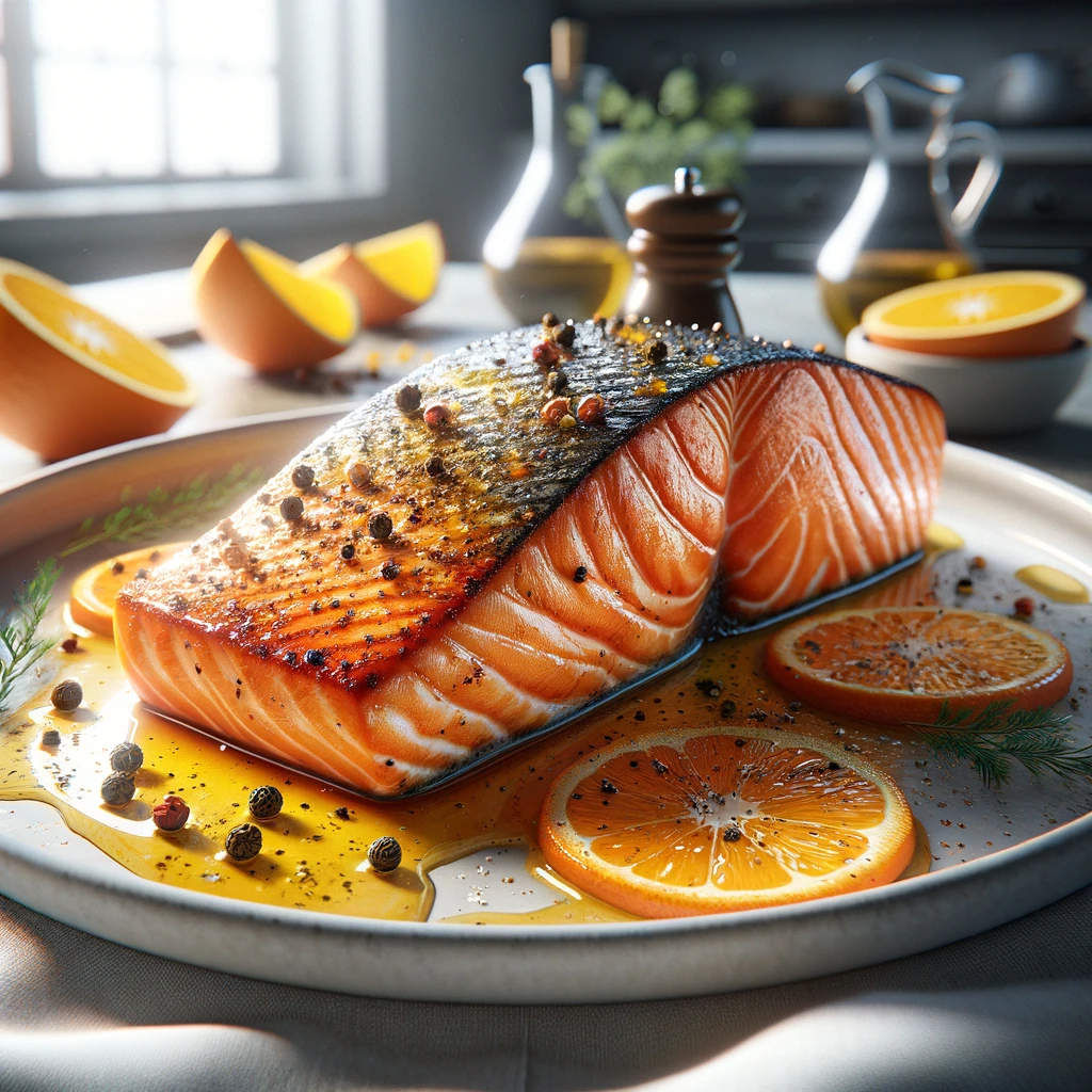 Orange salmon recipe | Kidney Ally