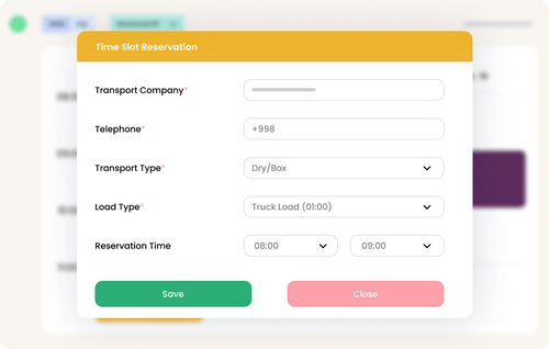 Automated Dock Scheduling & Time Slot Management Software