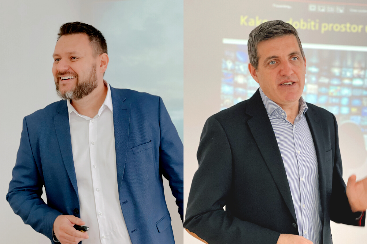 Veleučilište Bernays - Prof. dr. sc. Božo Skoko i prodekan Ivan Pakozdi ...