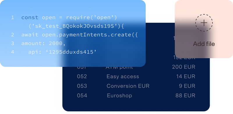 One platform | Open Payments