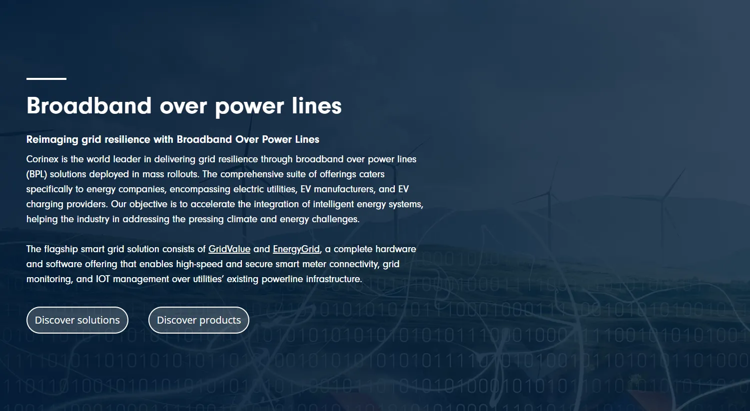 Corinex Technology | Broadband Over Power Lines