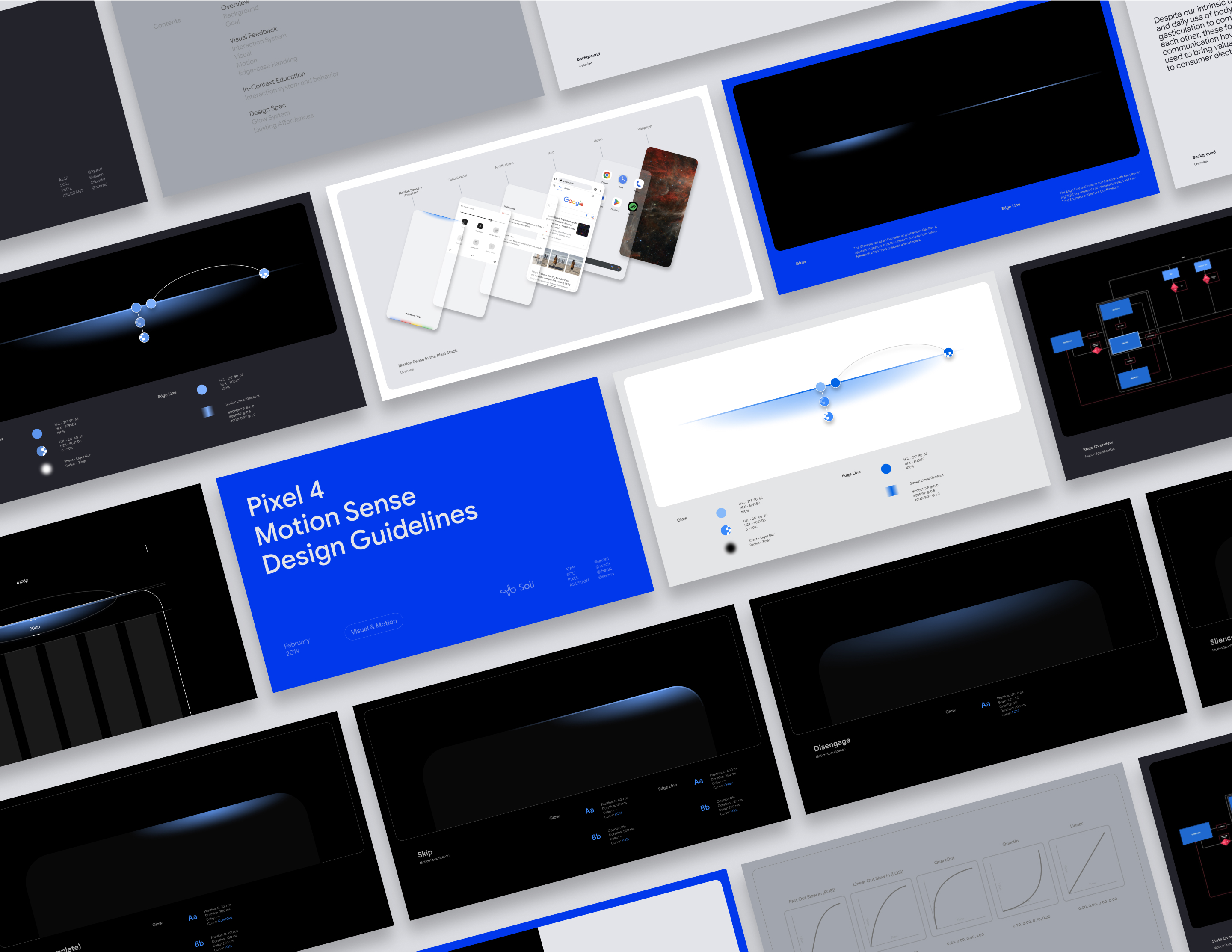 Soli for Pixel 4 - Art Direction & Motion Design