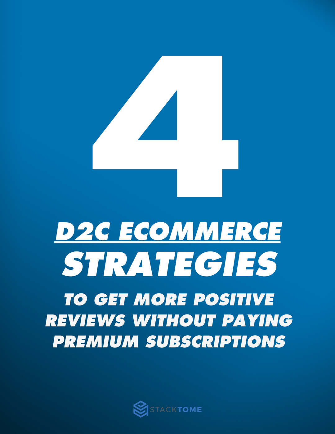 StackTome: Review Optimization Tool for D2C eCommerce Brands