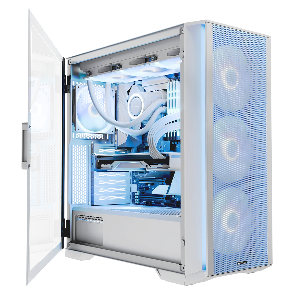 Horizon ARGB FLOW Midi White | MODECOM | Oficjalna strona