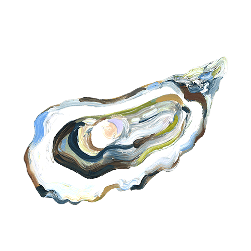 Sardines on Orange Art Print | Alice Straker Homewares + Artwork