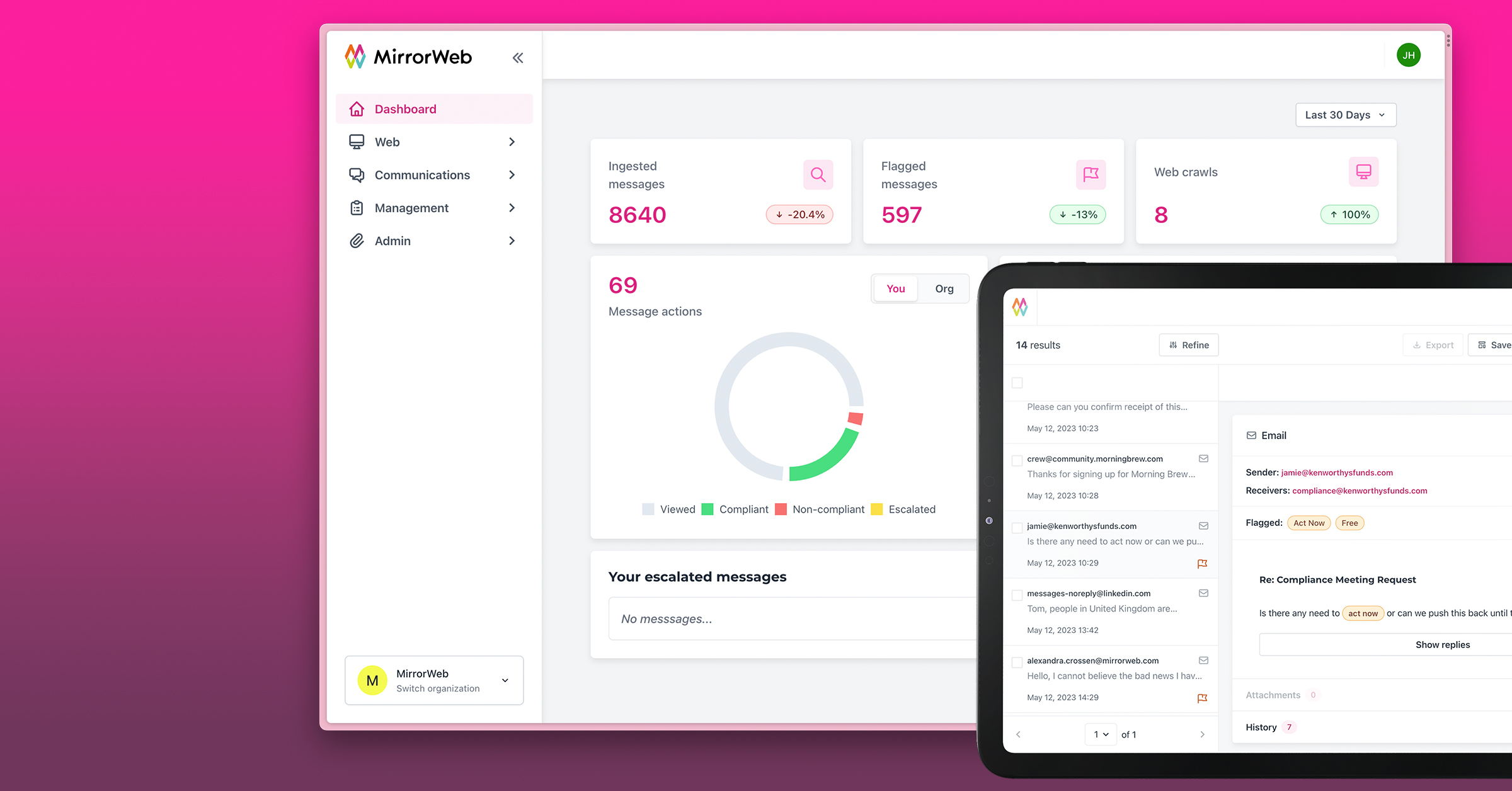 MirrorWeb launches new ‘Insight’ platform | MirrorWeb