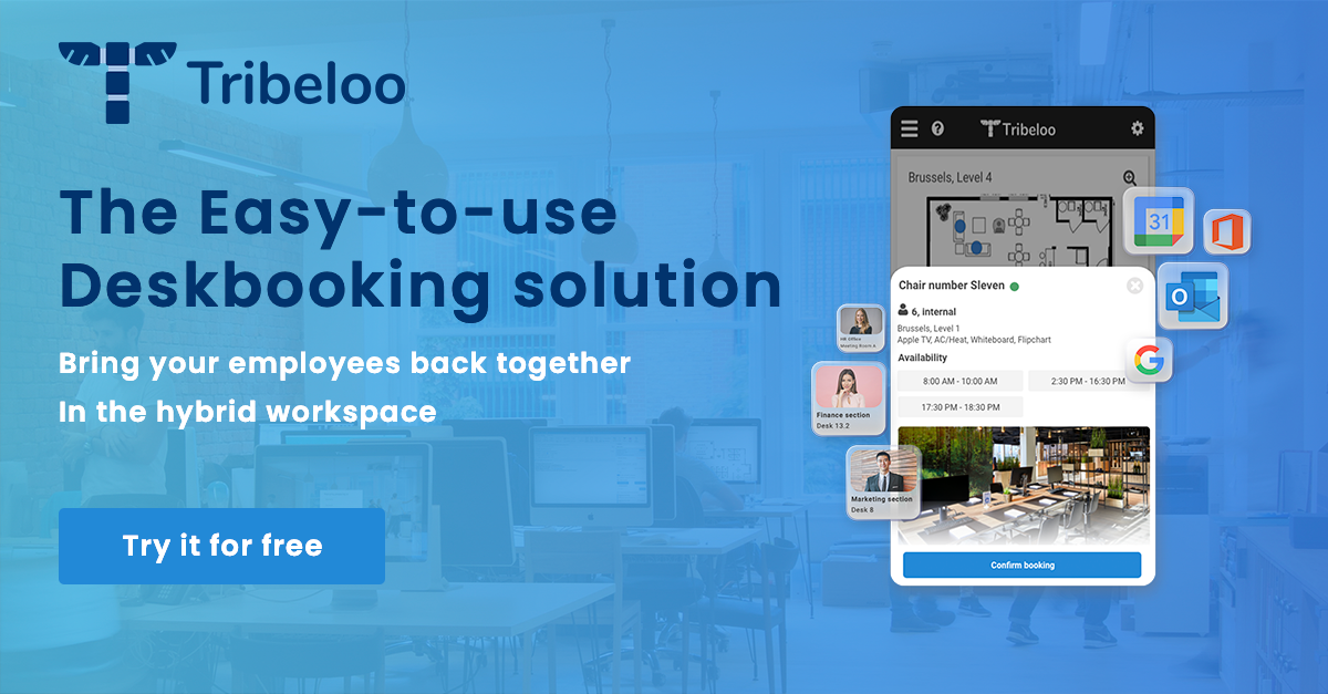 Tribeloo - The easy-to-use hot desk booking solution