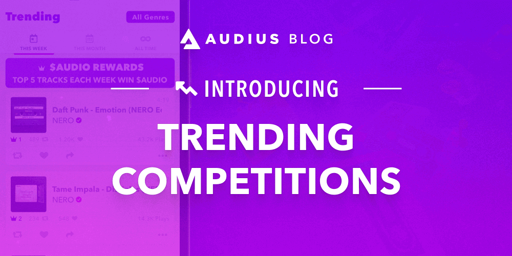 Introducing Trending Competitions | Audius Blog