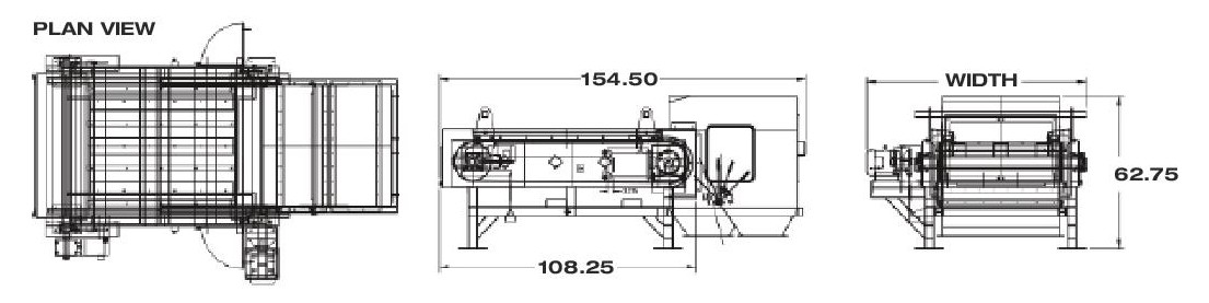 Eddy Current Cross Belt Separators | MPI | Magnets /Metal Detectors ...