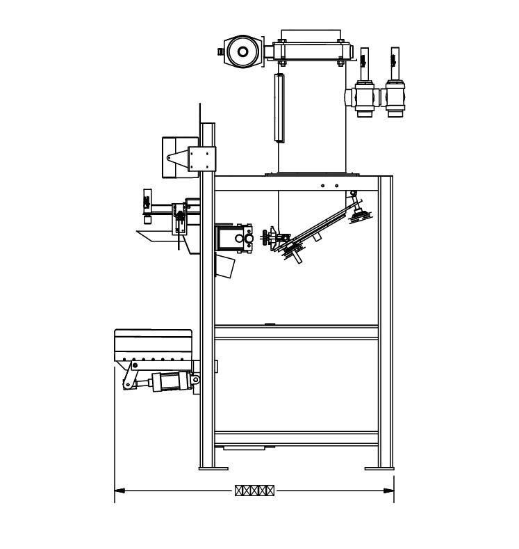 700 Series Pressure Flow Pneumatic Valve Bag Filler | CBE | Bag Fillers