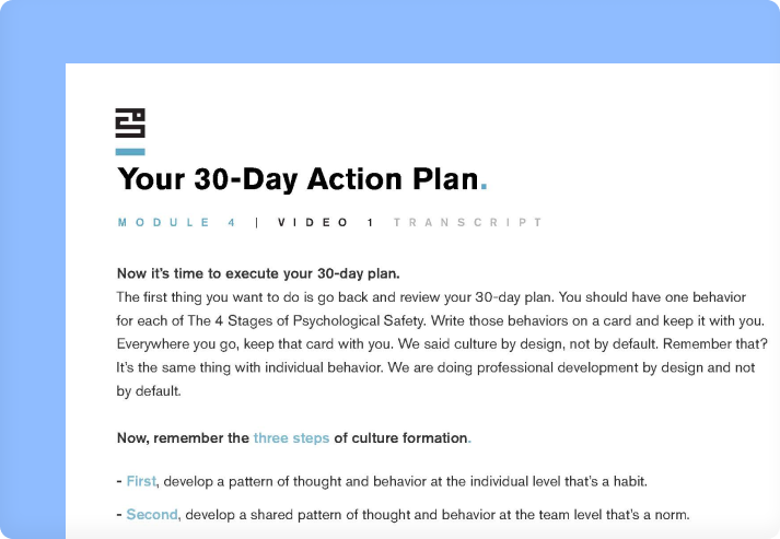 Psychological Safety Online Training | LeaderFactor